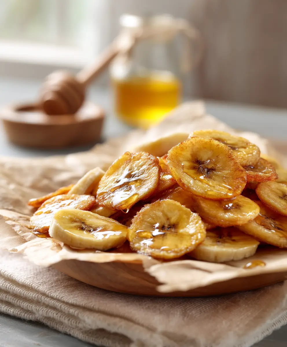 Vanilla Maple Banana Chips Recipe for Healthy Snacking